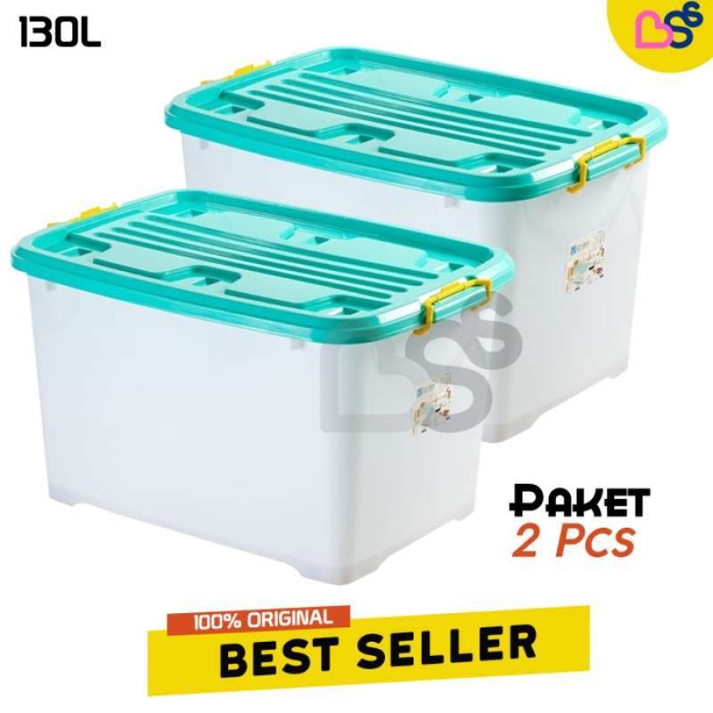 Promo [isi 2] BOX CONTAINER EZY / KOTAK PENYIMPANAN / KONTAINER PLASTIK ...