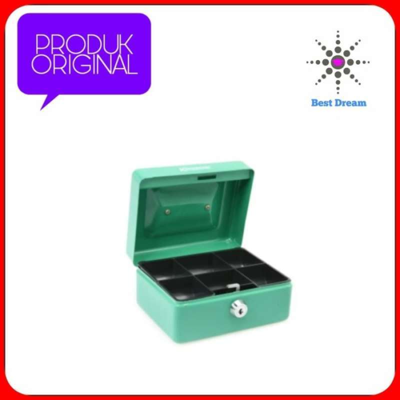 Promo Krisbow Cash Box 6 Inch/Kotak Uang/Safe Deposit Box/Brankas Uang ...