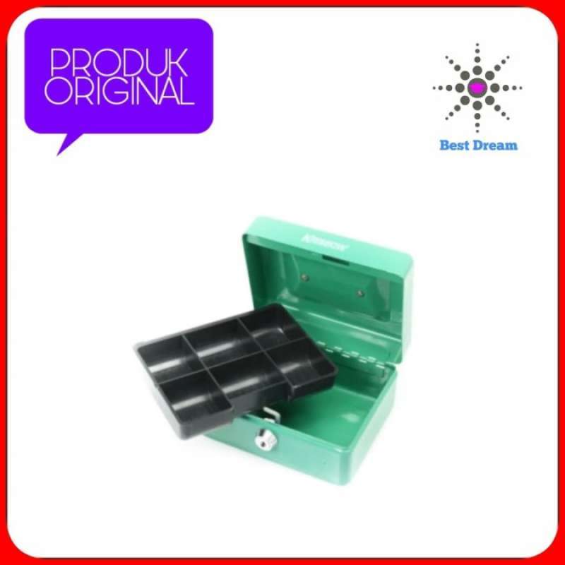 Promo Krisbow Cash Box 6 Inch/Kotak Uang/Safe Deposit Box/Brankas Uang ...