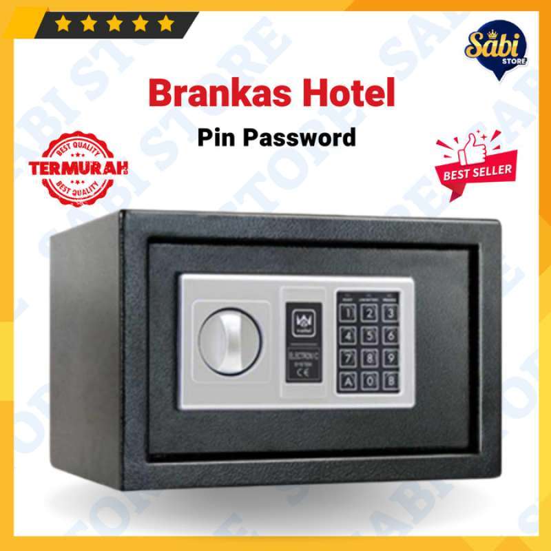 Promo BRANKAS MINI ELEKTRIK SAFE DEPOSIT BOX DENGAN PASSWORD - Besar ...
