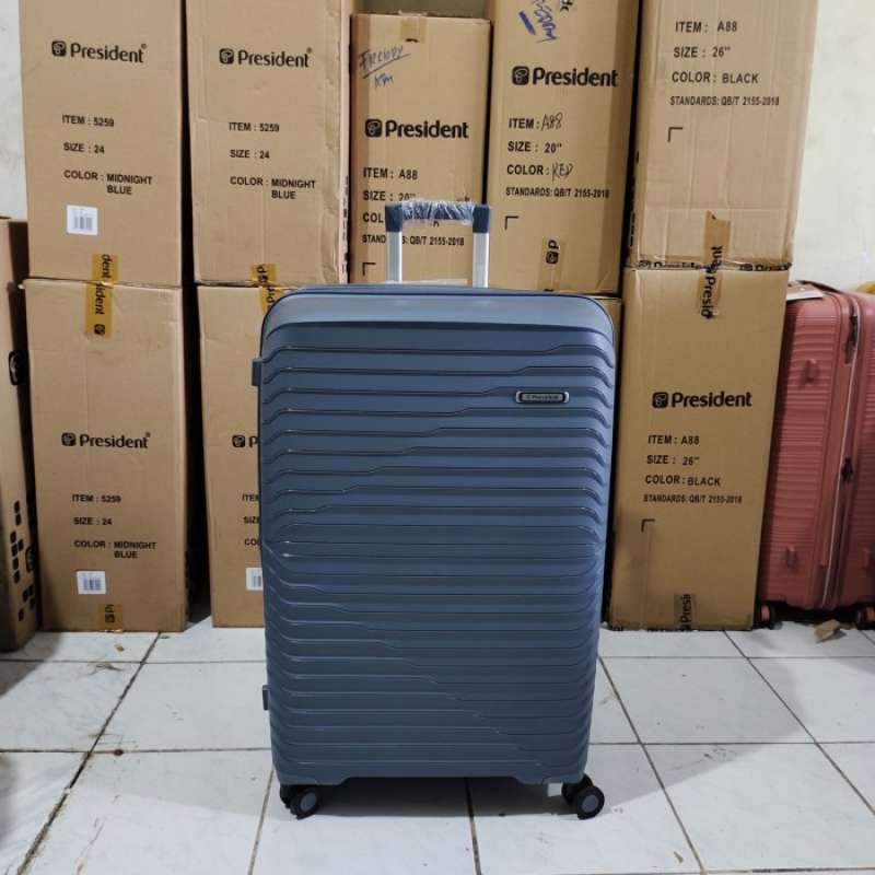 Promo koper president Fiber 1920 TSA Expanding ori- kabin size Dan ...