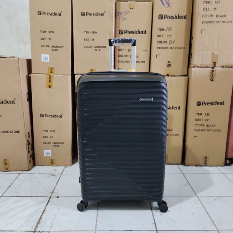 Promo koper president Fiber 1920 TSA Expanding ori- kabin size Dan ...