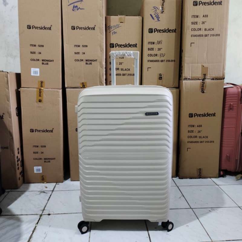 Promo koper president Fiber 1920 TSA Expanding ori- kabin size Dan ...