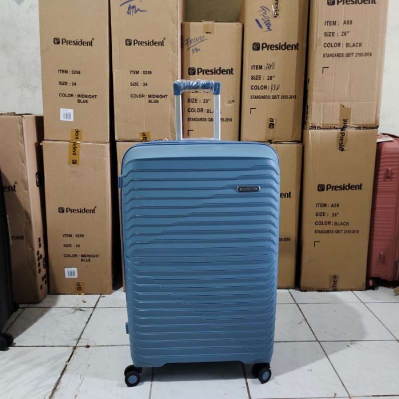 Promo koper president Fiber 1920 TSA Expanding ori- kabin size Dan ...