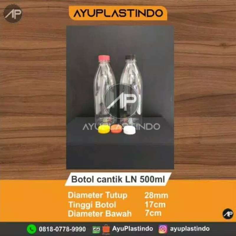 Promo Botol Plastik Cantik Sn 500 Ml Diskon 29% Di Seller Sakiyem Shop ...