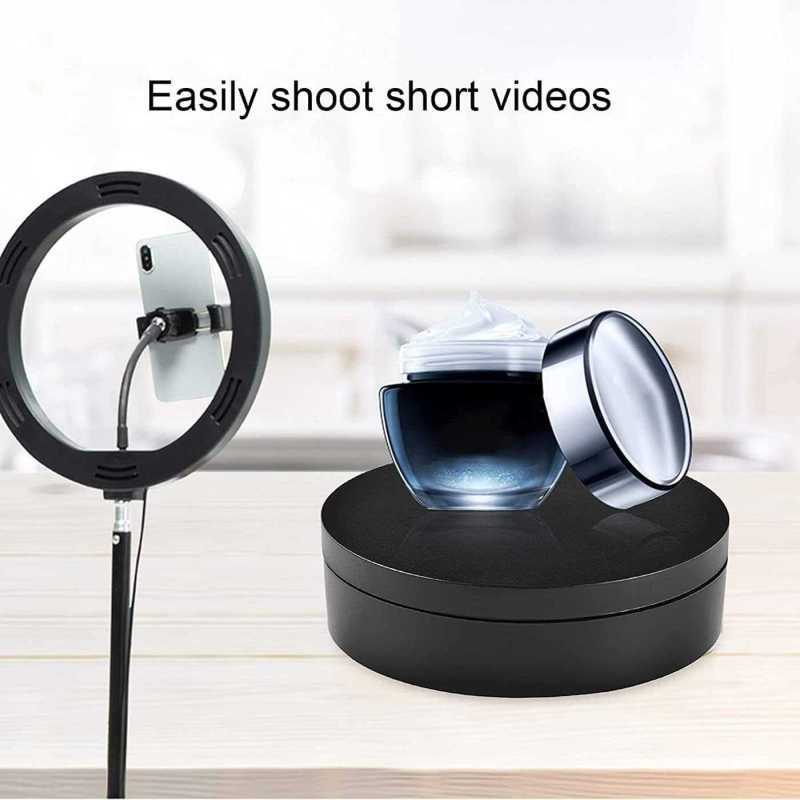 Promo Alat Display Pajangan Toko Alas Putar Fotografi Kamera with Remot ...