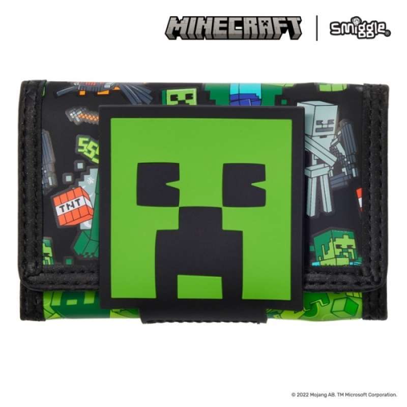 Promo Smiggle Minecraft Backpack Lunchbag Wallet - backpack - Wallet ...
