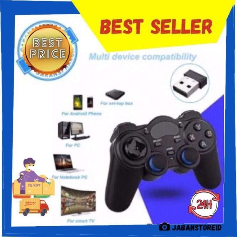 Promo JoyStick Wireless 2.4GHz Gamepad for Smart TV, Notebook w/ USB ...