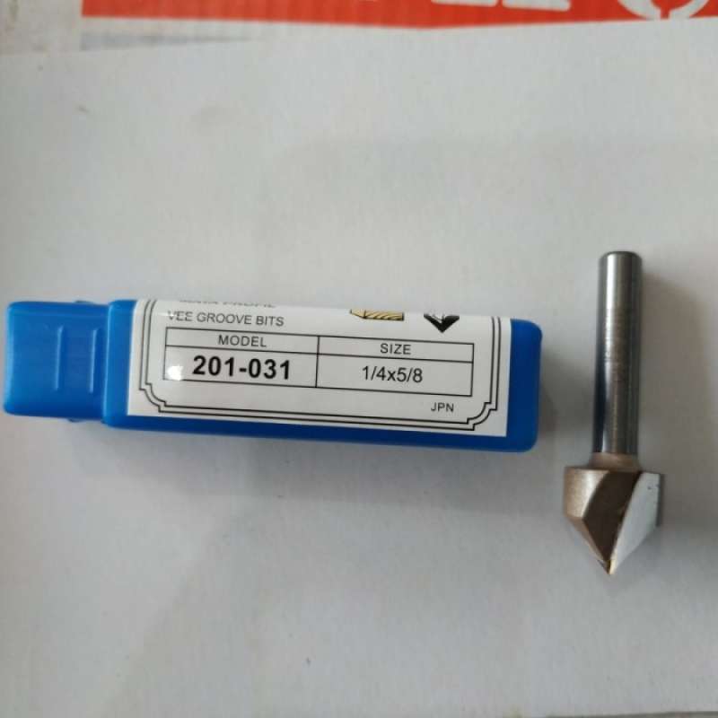 Promo Solid mata router Vee Groove ACP mata trimmer - 201-011 10mm ...