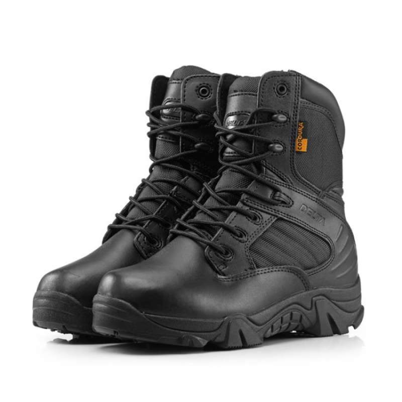 Promo Delta Force Sepatu Boots Kulit Import Dessert 516 Tinggi 8 Inch ...