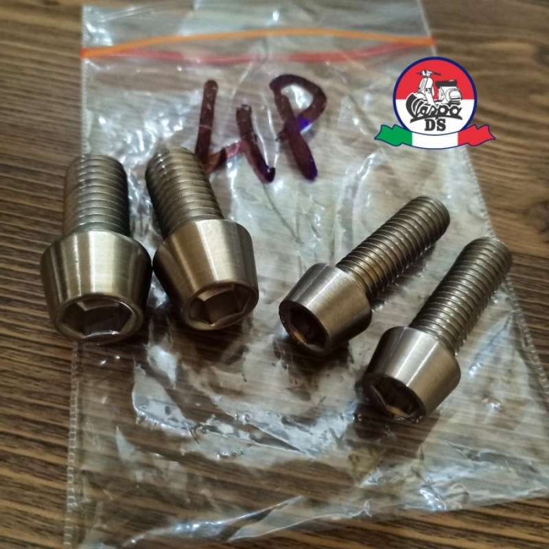 Promo New Baut Stainless Kaliper Brembo 4 Piston Vespa Terbaik Diskon 26% di Seller Runbuy ...