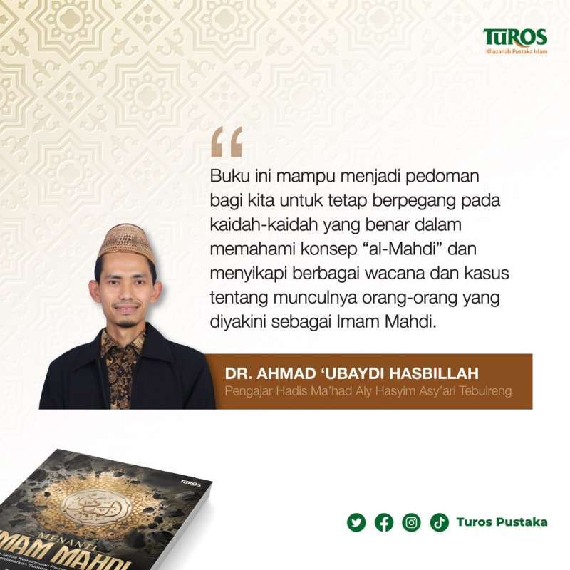 Promo Menanti Imam Mahdi Karya Ibnu Hajar Al-Haitami Penerbit TUROS Diskon 25% di Seller Toko ...