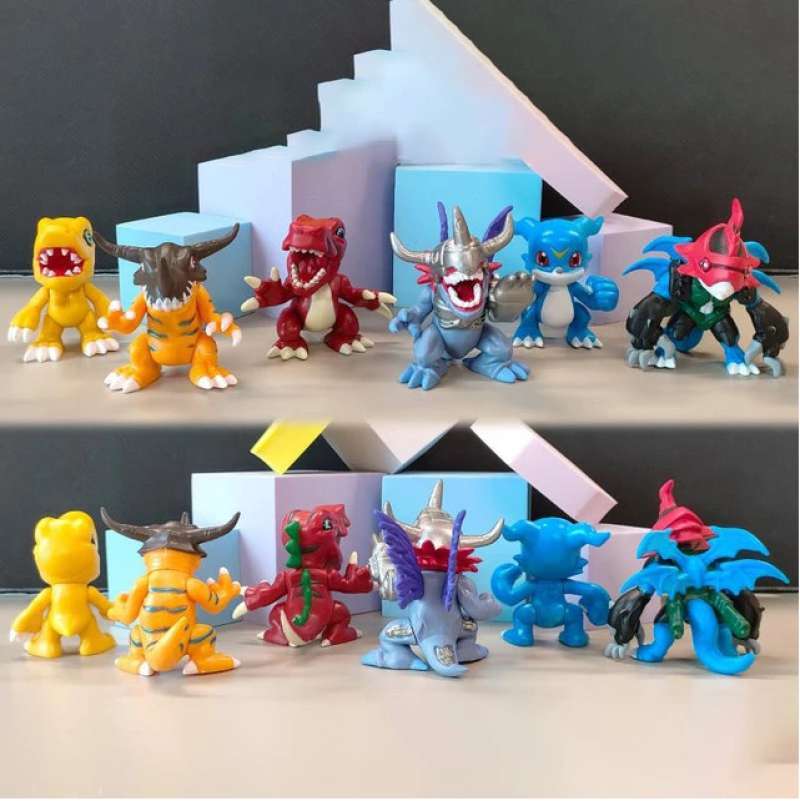 Promo Digimon Adventure Action Figure Set 9 Diskon 23% di Seller ...