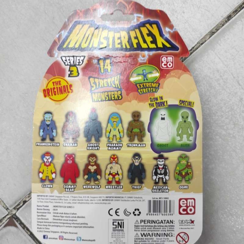 Promo monster flex alien spesial rare bon goo jit zu batman gold flash joker Diskon 23% di ...