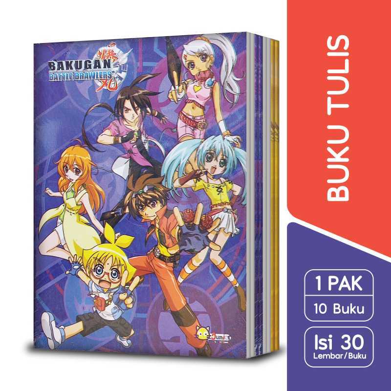 Jual Buku Tulis Bakugan Yuvi 30 lembar di Seller Margono Official Store ...