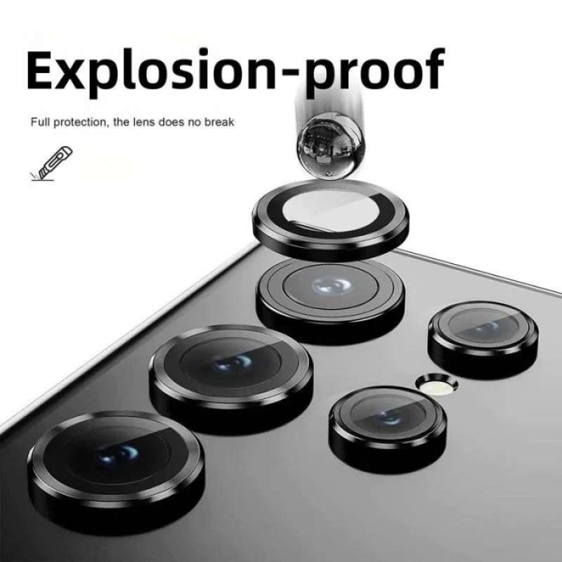 Promo Samsung S24 Ultra S24 Plus S24 Ring Metal Lens Camera Pelindung ...