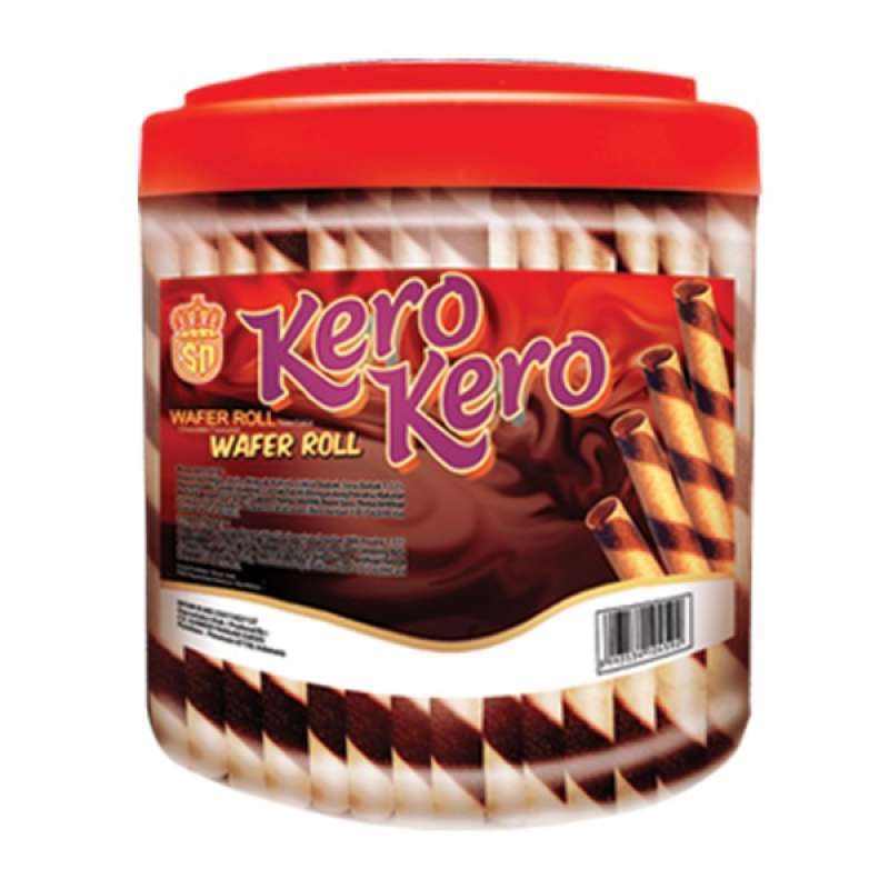 Jual Kero Kero Wafer Roll Chocolate Flavoured 400gr - Rasa Cokelat Di ...