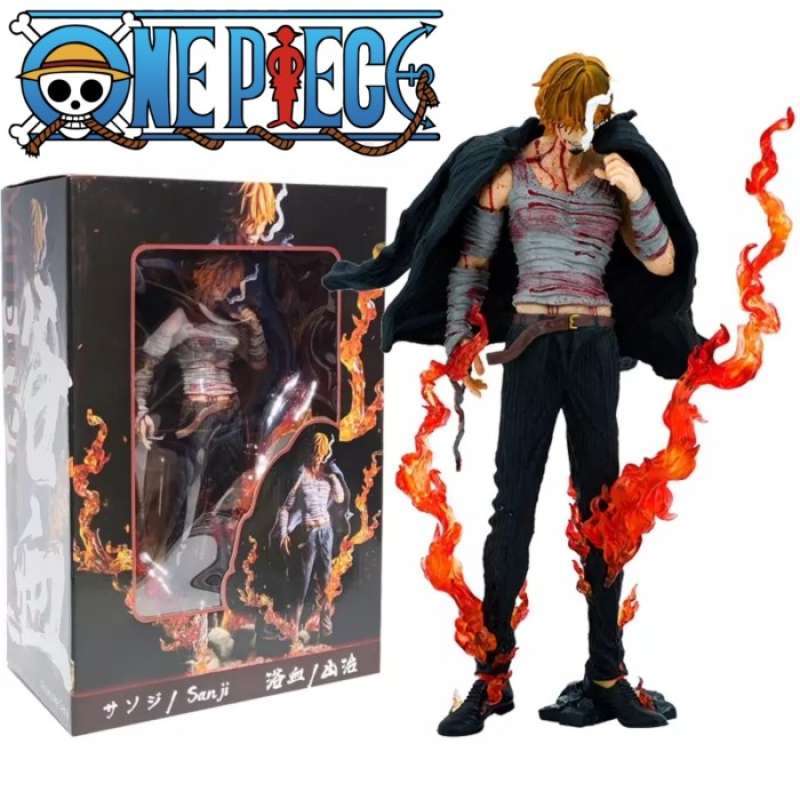 Jual Action Figure One Piece Sanji Vinsmoke Bloody Wrapped Bandages ...