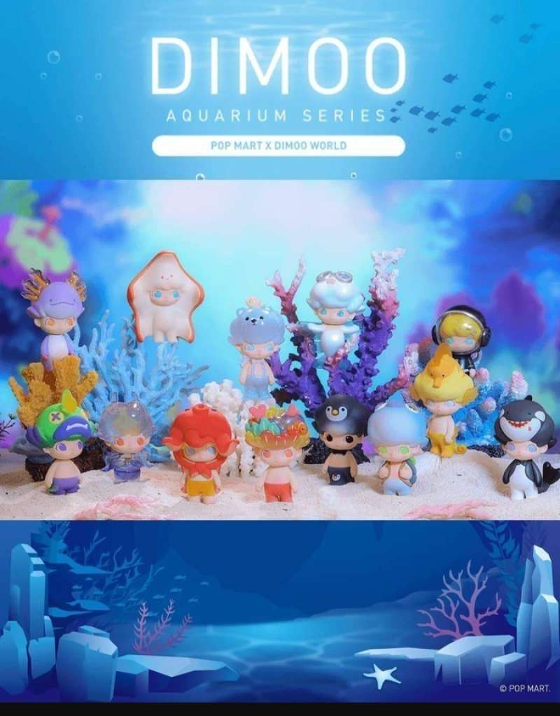 Promo Pop Mart Dimoo Aquarium Series Starfish Diskon 23% Di Seller ...