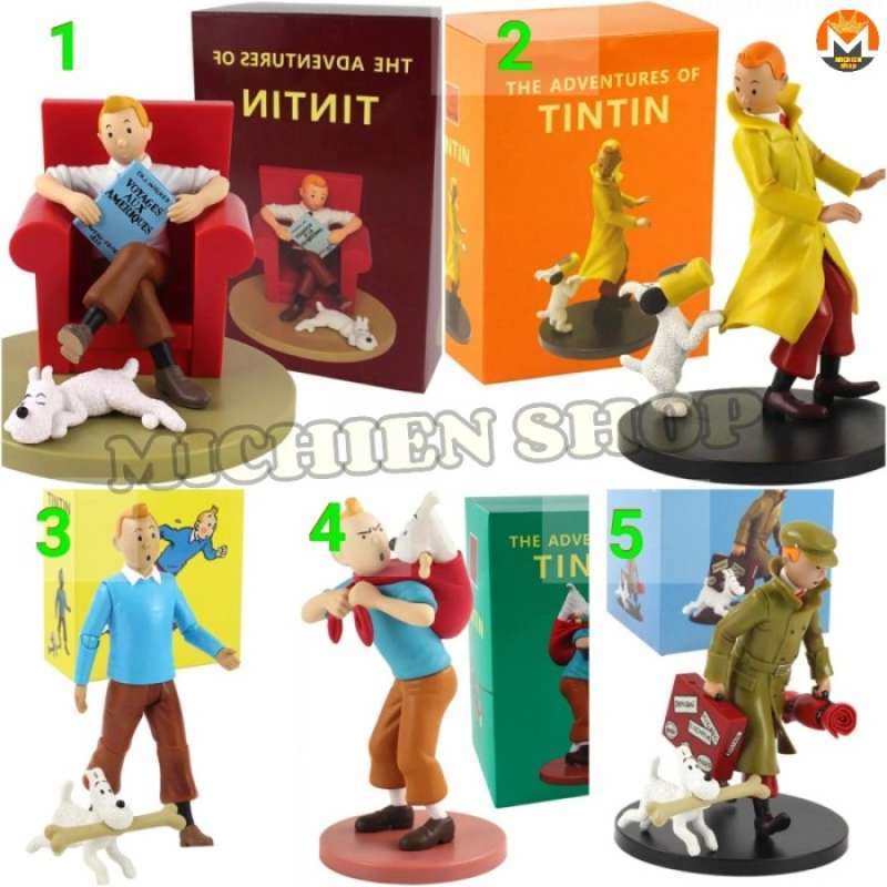 Promo THE ADVENTURE OF TINTIN SERIES ACTION FIGURE Diskon 23% di Seller ...