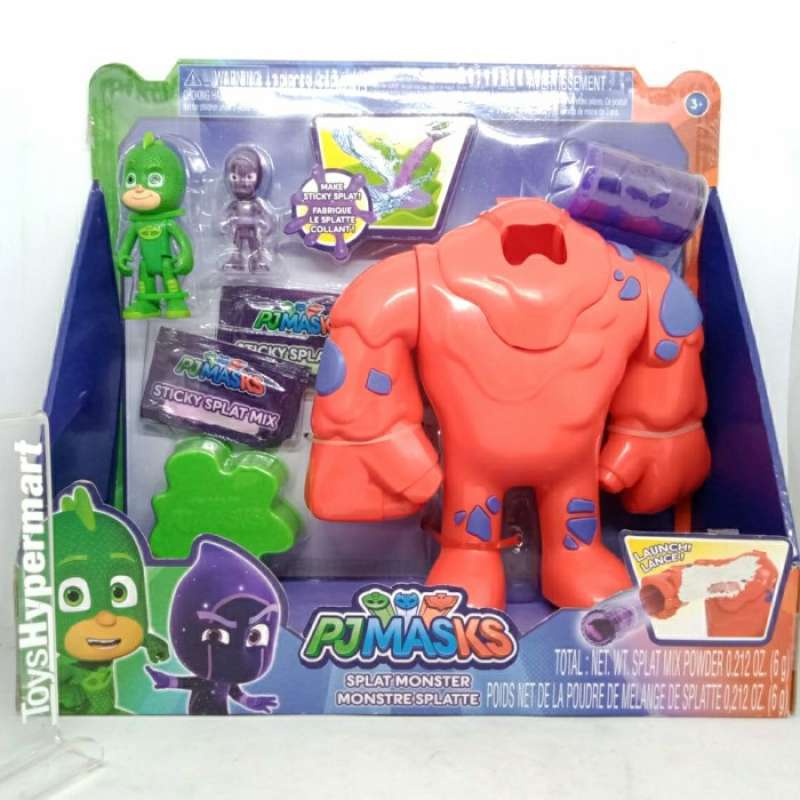 Promo Pj Masks Splat Monster Gekko Night Ninja Diskon 23% Di Seller ...