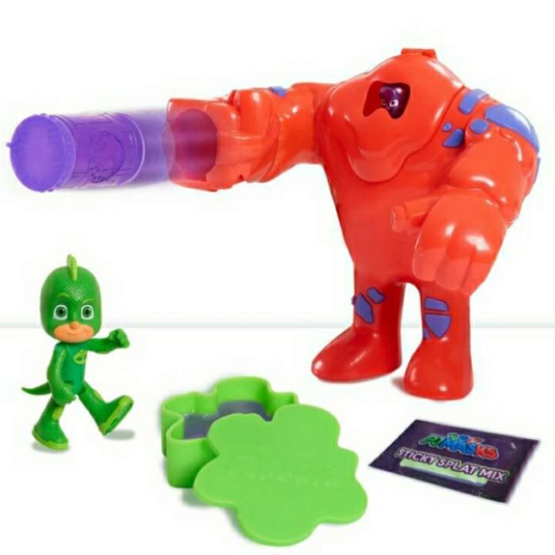 Promo Pj Masks Splat Monster Gekko Night Ninja Diskon 23% Di Seller ...