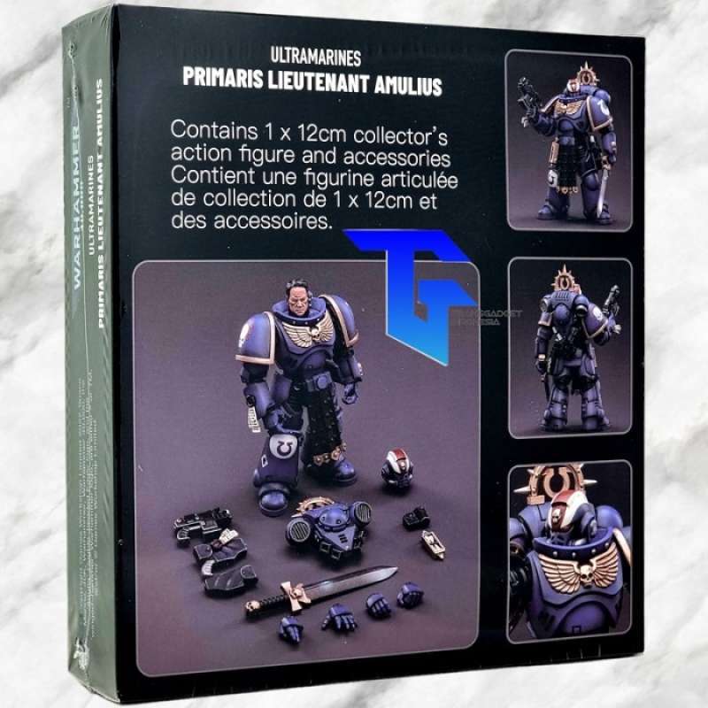 Promo JOYTOY Warhammer Ultramarines Primaris Lieutenant Amulius ...