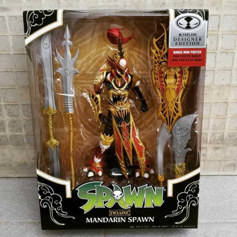 Promo MCFARLANE TOYS DELUXE MANDARIN SPAWN RED DESIGNER EDITION Diskon ...