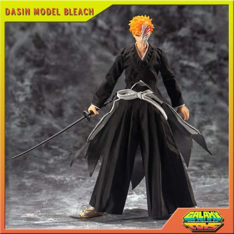 Promo Dasin Model BLEACH Anime - Ichigo Kurosaki Bankai Version Diskon ...