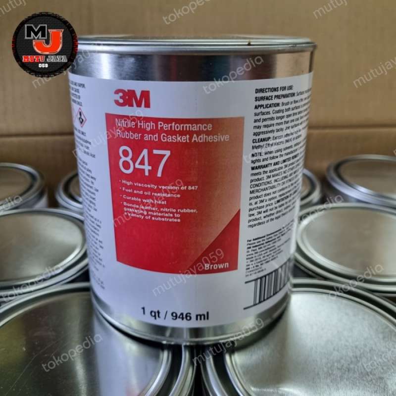 Promo 3M 847H Nitrile High performance Rubber and Gasket Adhesive ...