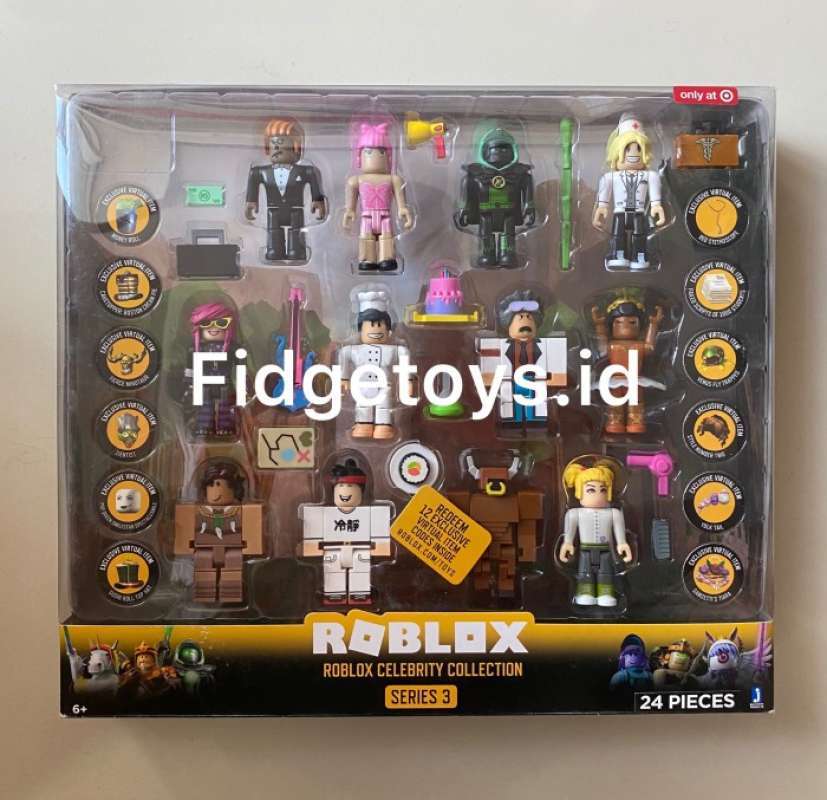 Promo Roblox Celebrity Collection Series 3 Exclusive 12-pack Diskon 23% ...