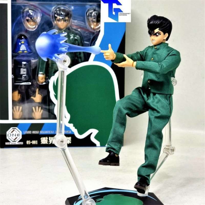 Promo One Shot Toys YuYu Hakusho - Urameshi Yusuke 1/12 Action Figure ...