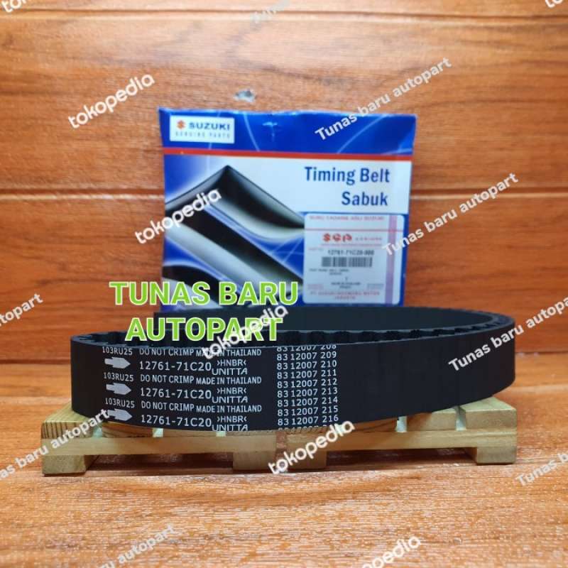 Promo Timing Belt Suzuki Apv / Futura Injeksi / Baleno Diskon 9% Di ...