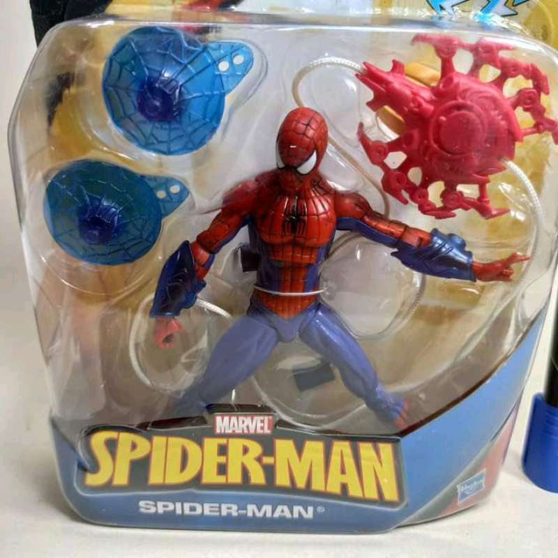 Jual mainan figure spider man spiderman swing or stick zip alive by ...