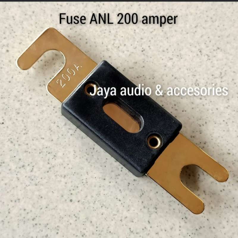 Promo FUSE ANL 200 AMPER GOLD PLATED - SAESAW Diskon 50% di Seller ...
