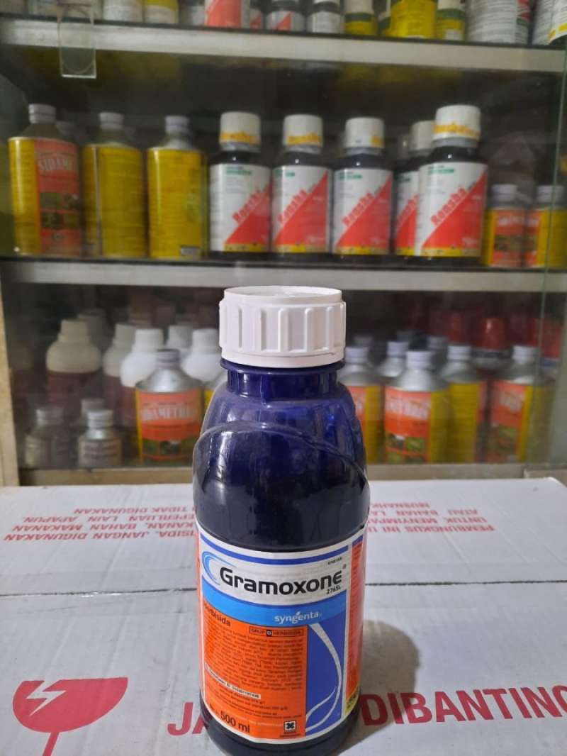 Promo Herbisida Gramoxone 276sl 500ml Obat Pembasmi Rumput Liar Diskon ...