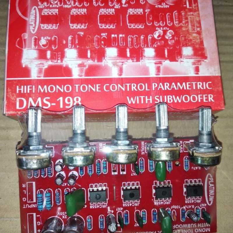 Jual Kit tone control mono parametric DMS 198 di Seller Elektronik ...