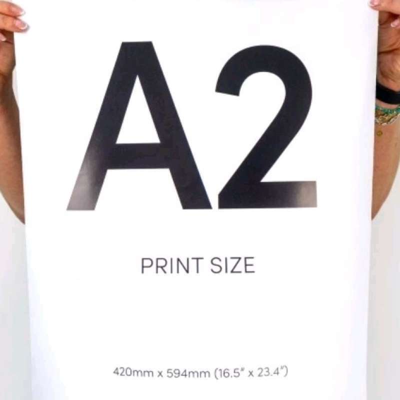 Jual Cetak Print Hvs Ukuran A2 Hitam Putih Packing Tabung Di Seller ...