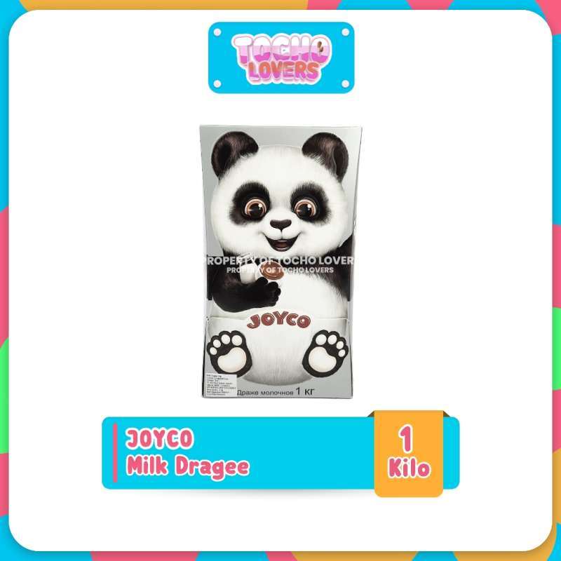 Jual JOYCO MILK CHOCOLATE CREAM HAZELNUT PEANUT DRAGEE COKLAT PANDA ...