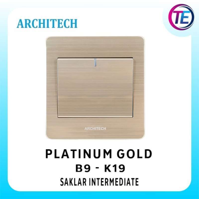Promo Platinum Rose Gold B9 Saklar Lampu - Stop Kontak - Colokan ...