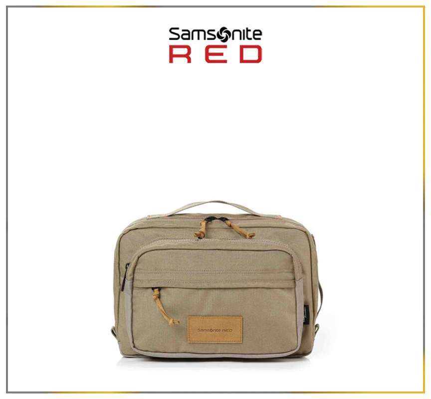 Jual Samsonite Red Label Sling Bag Osler - Light Brown Di Seller House ...