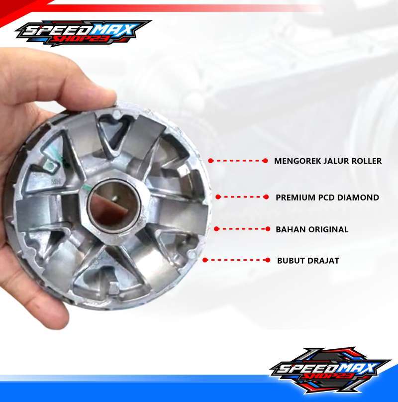 Promo Rumah Roller Bubut Custom Nmax Aerox Lexi Kipas Pulley Honda ...