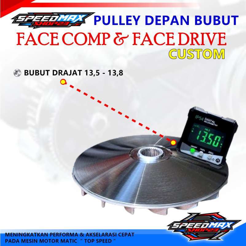 Promo Rumah Roller Bubut Custom Nmax Aerox Lexi Kipas Pulley Honda ...