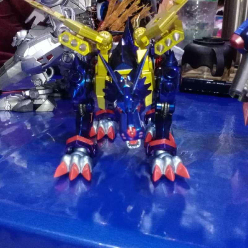 Jual Metal Garurumon Figure Rise Custom Paint Di Seller Jinyangshop ...
