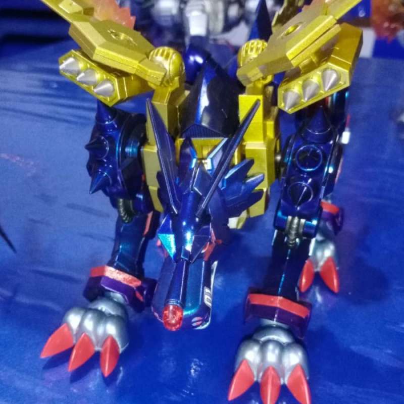 Jual Metal Garurumon Figure Rise Custom Paint Di Seller Jinyangshop ...