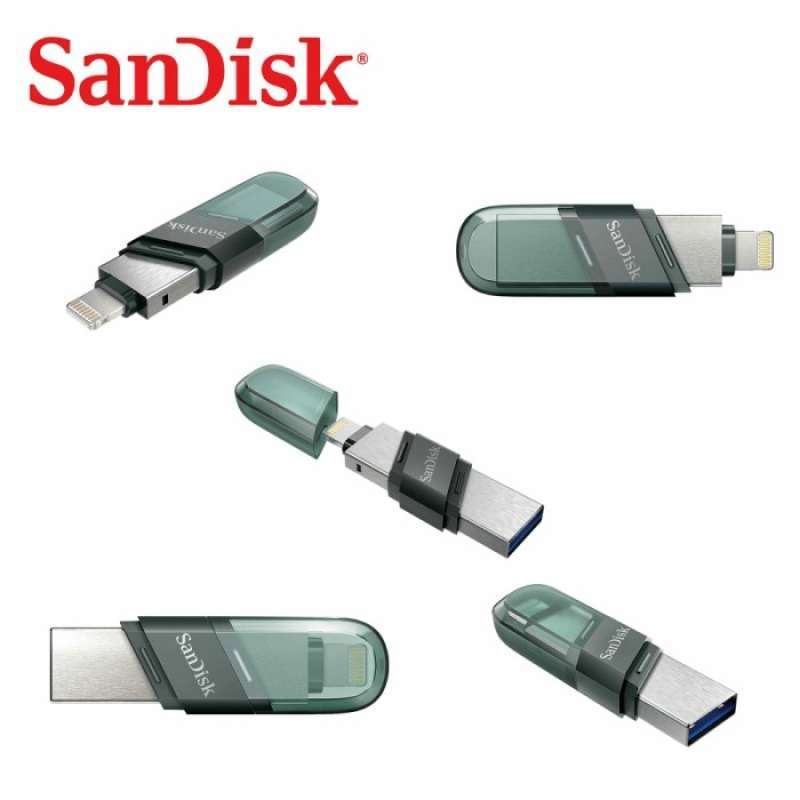 Promo Sandisk Ixpand Flip Flash Drive 128gb Otg For iPhone iPad ...