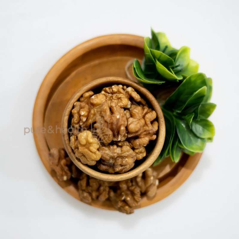 Promo Kacang Walnut Roasted 500 Gram Kacang Kenari Susu Natural Super ...
