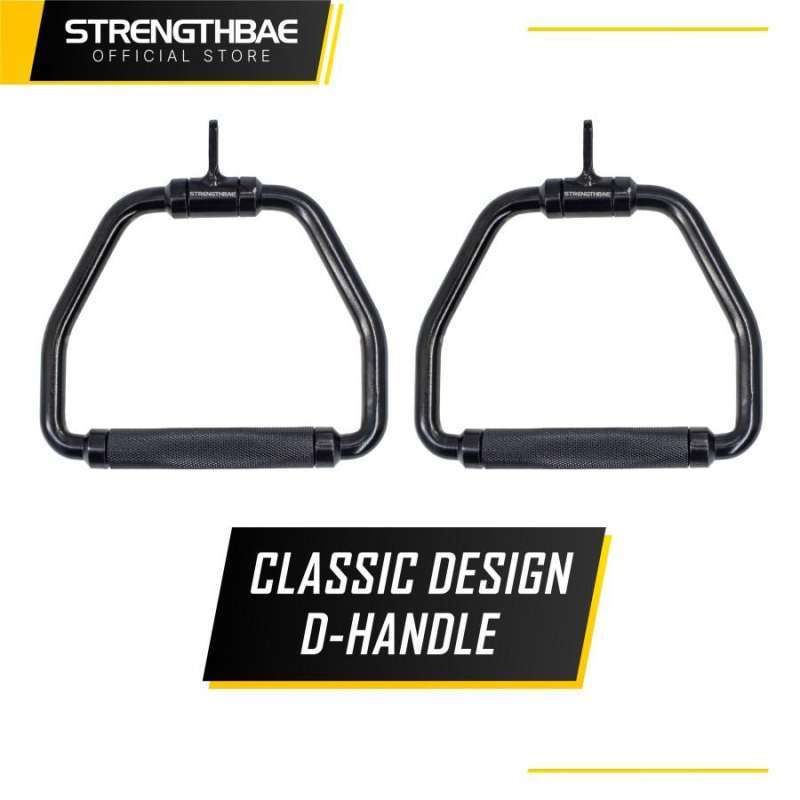 Jual Classic Cable Attachment | Lat Pulldown Row Bar D V Handle Tricep ...