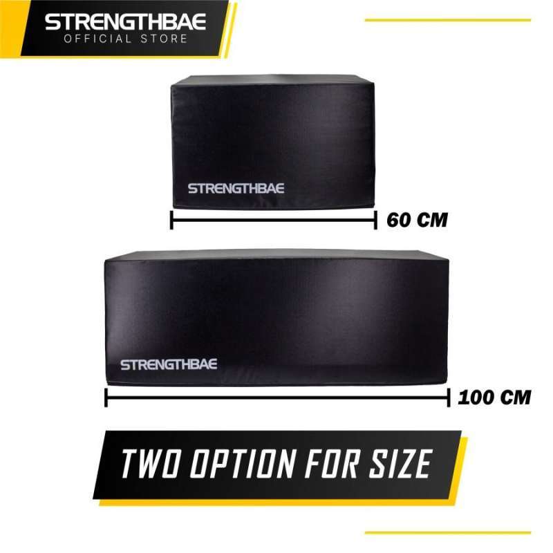 Jual Hip Thrust Bench Strengthbae Glute Box Cushion Platform Booty Pad ...