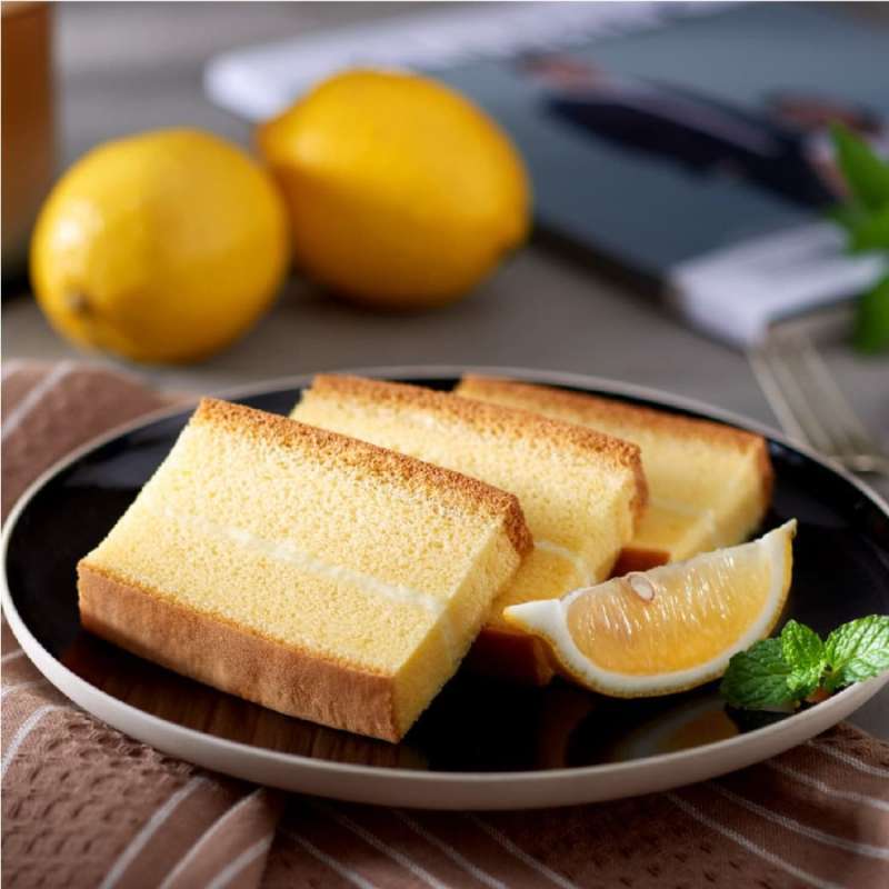 Jual Rious Gold Cake Lemon Cheese Mini 190gr Isi 9 Slice Keik Ala ...